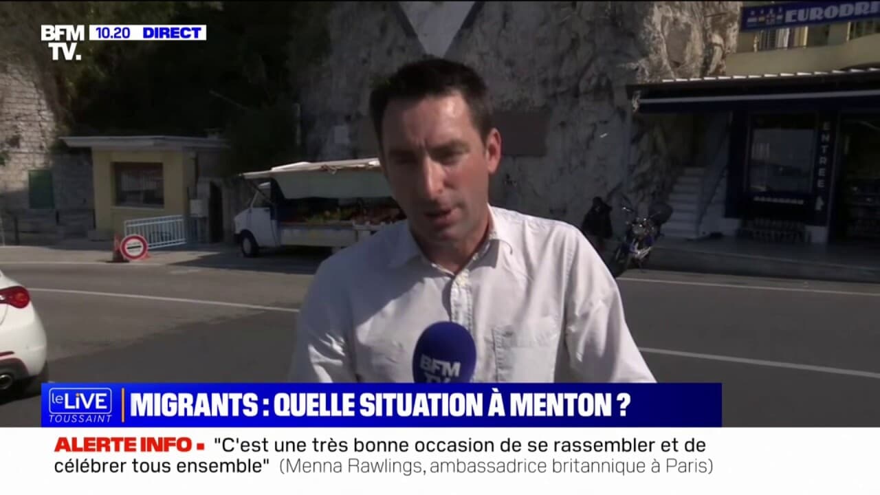 Migrants: quelle est la situation à Menton, à la frontière franco ...