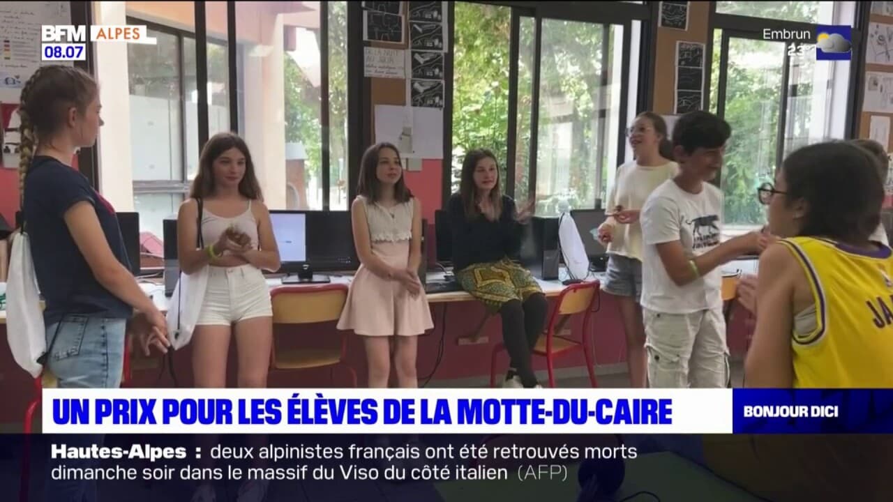 Un prix pour les élèves du collège de la Motte-du-Caire Un prix pour les élèves du collège de la Motte-du-Caire