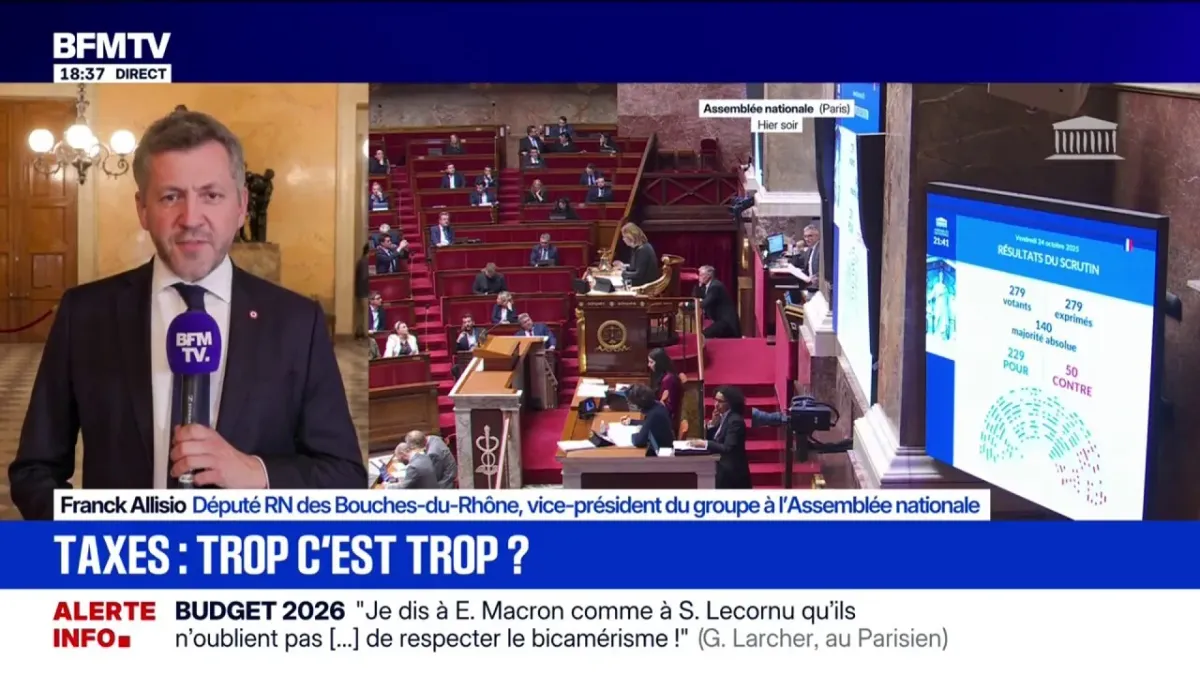 Gel du barème de l'impôt sur le revenu: "Aujourd'hui en France, nous ...