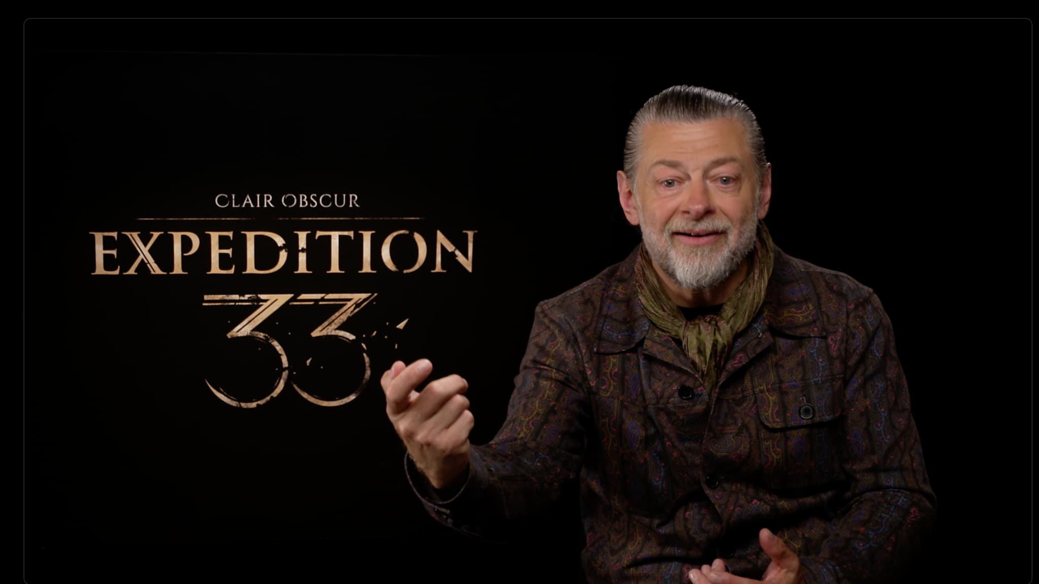 "Clair Obscur: Expedition 33": rencontre avec Andy Serkis (Gollum), acteur caméléon et adepte ...