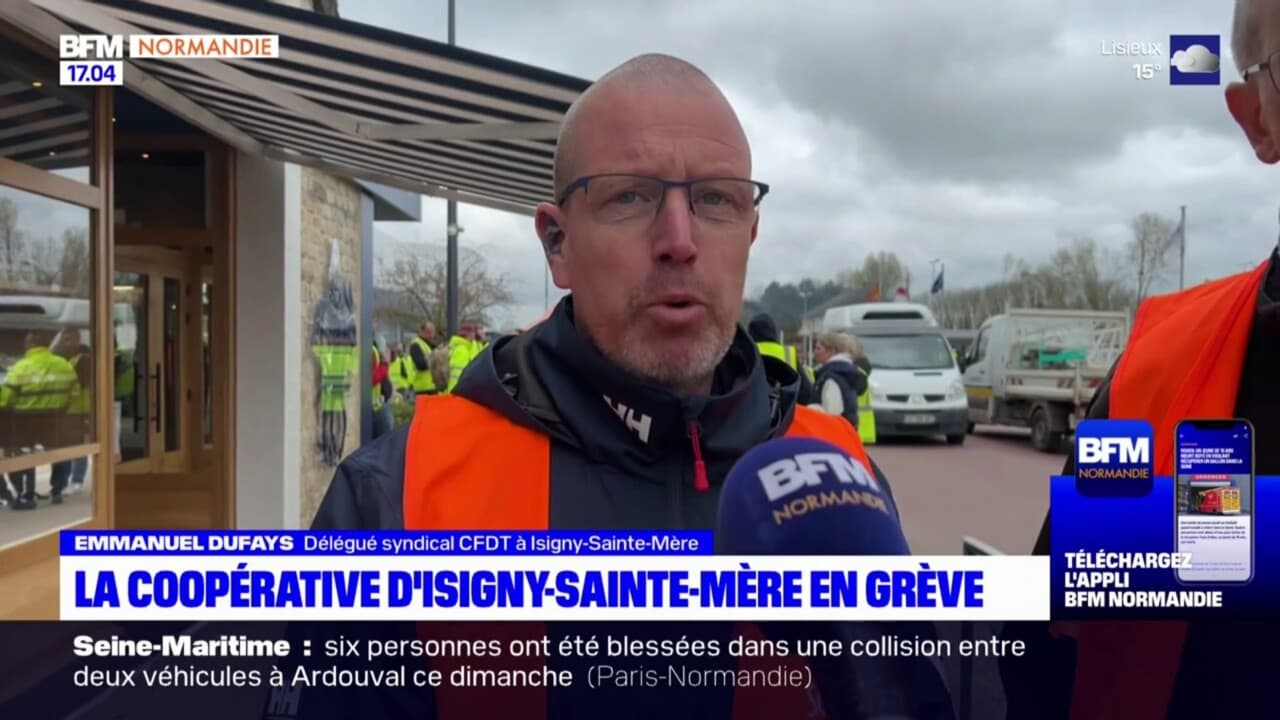 Grève à la coopérative d'Isigny-Sainte-Mère: les salariés demandent des ... Grève à la coopérative d'Isigny-Sainte-Mère: les salariés demandent des ...