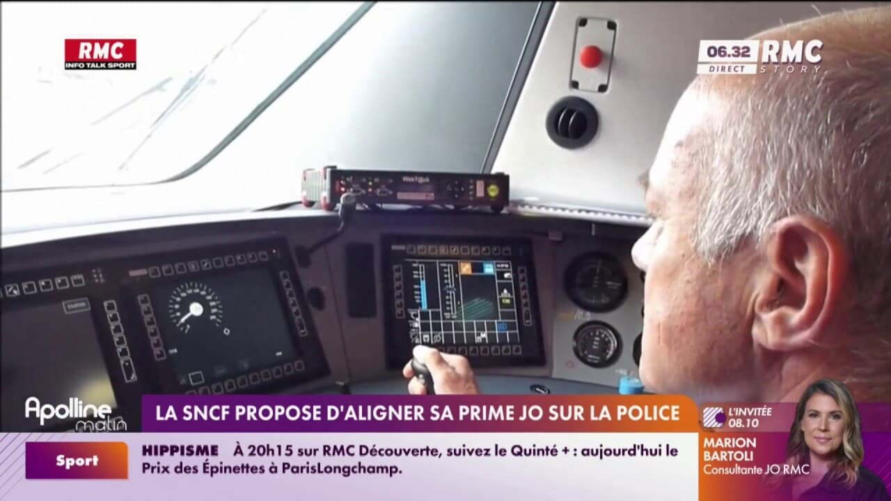 La SNCF propose d'aligner sa prime JO sur la police