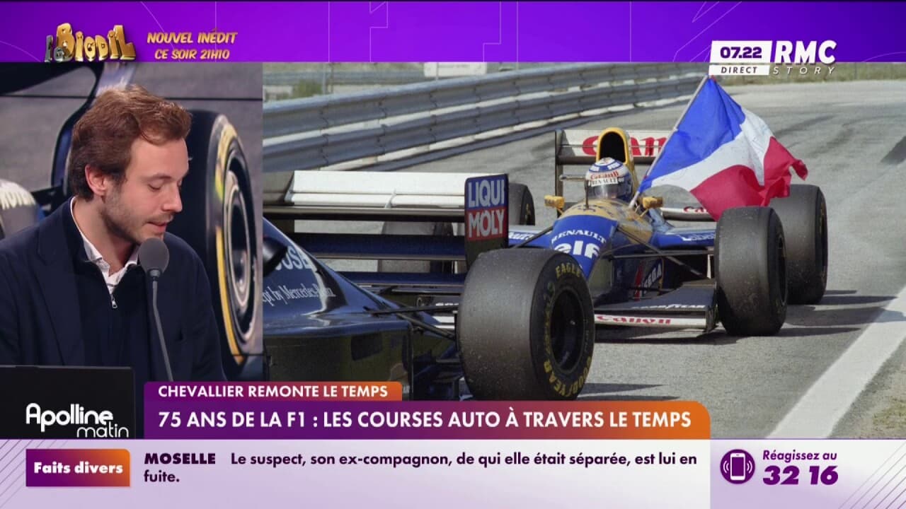 75 ans de la F1: les courses auto à travers le temps