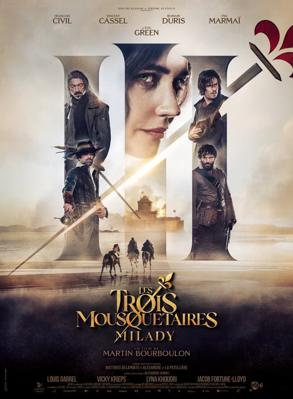 "Les Trois Mousquetaires": découvrez l'affiche de "Milady", la suite du ...
