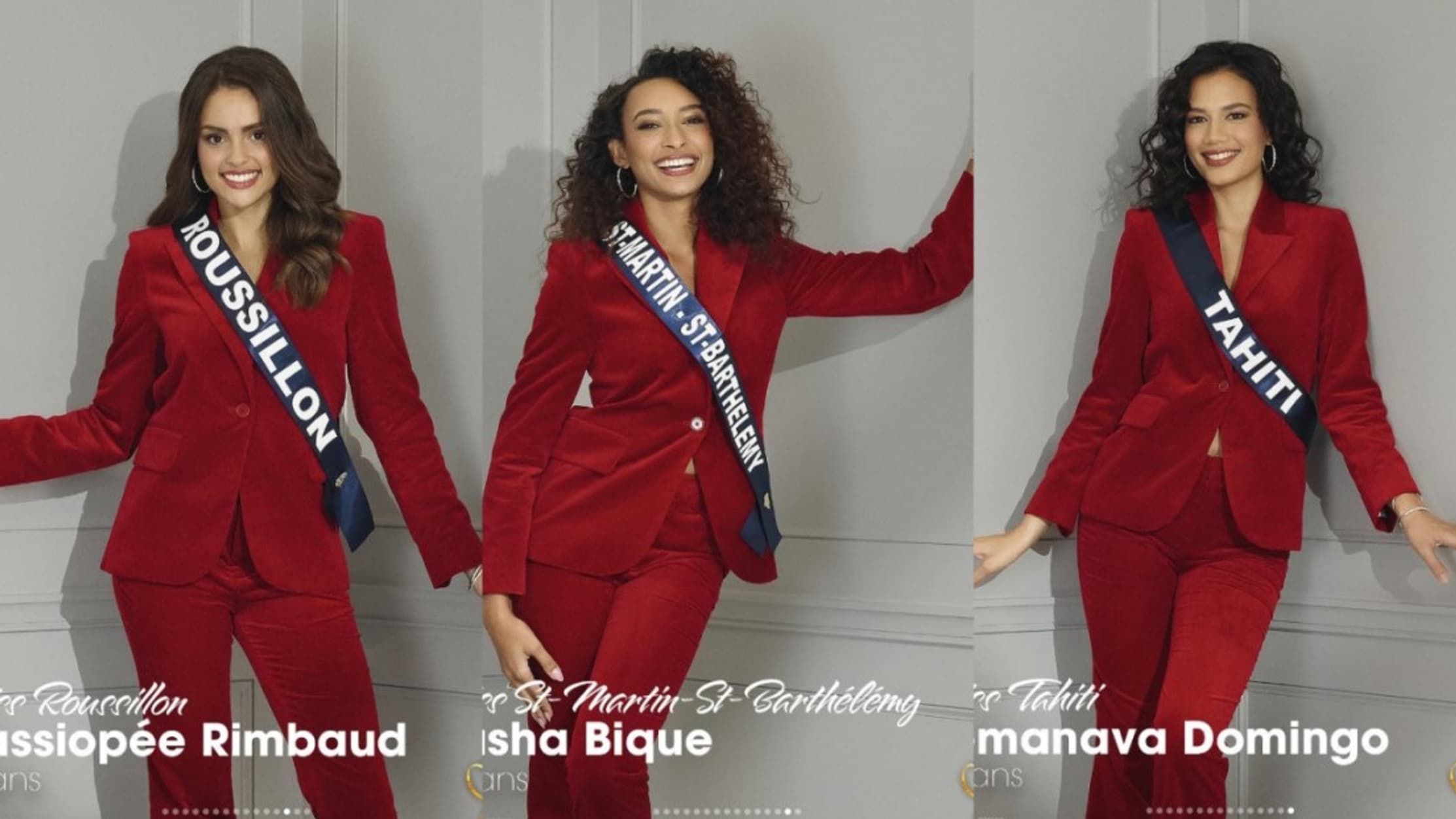 Les portraits officiels des candidates Miss France dévoilés Les portraits officiels des candidates Miss France dévoilés