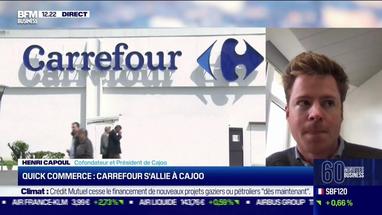Henri Capoul (Cajoo) : Carrefour s'allie à Cajoo en maitière de Quick ...