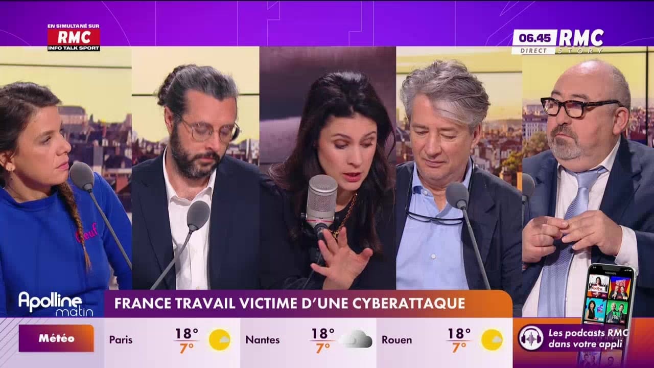 A vous de nous dire : France Travail victime d'une cyberattaque - 14/03