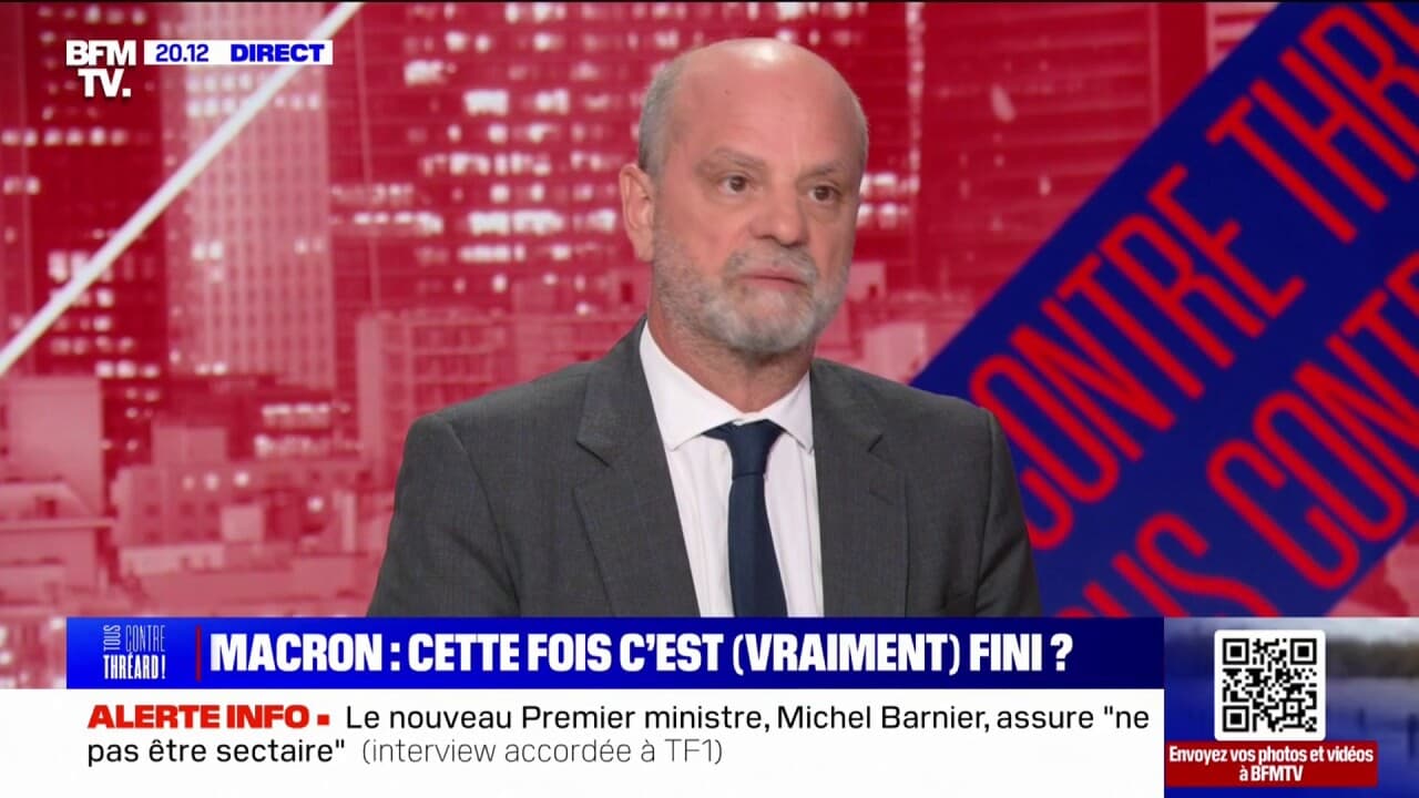 Jean-Michel Blanquer affirme avoir "subi des attaques de [s]on propre ...