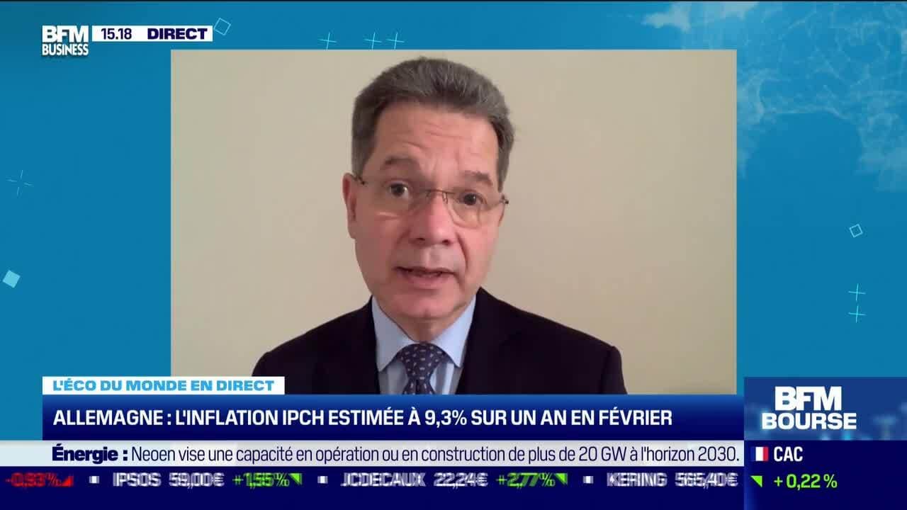 Patrice Gautry, (UBP): Allemagne, l'inflation IPCH estimée à 9,3% sur ...