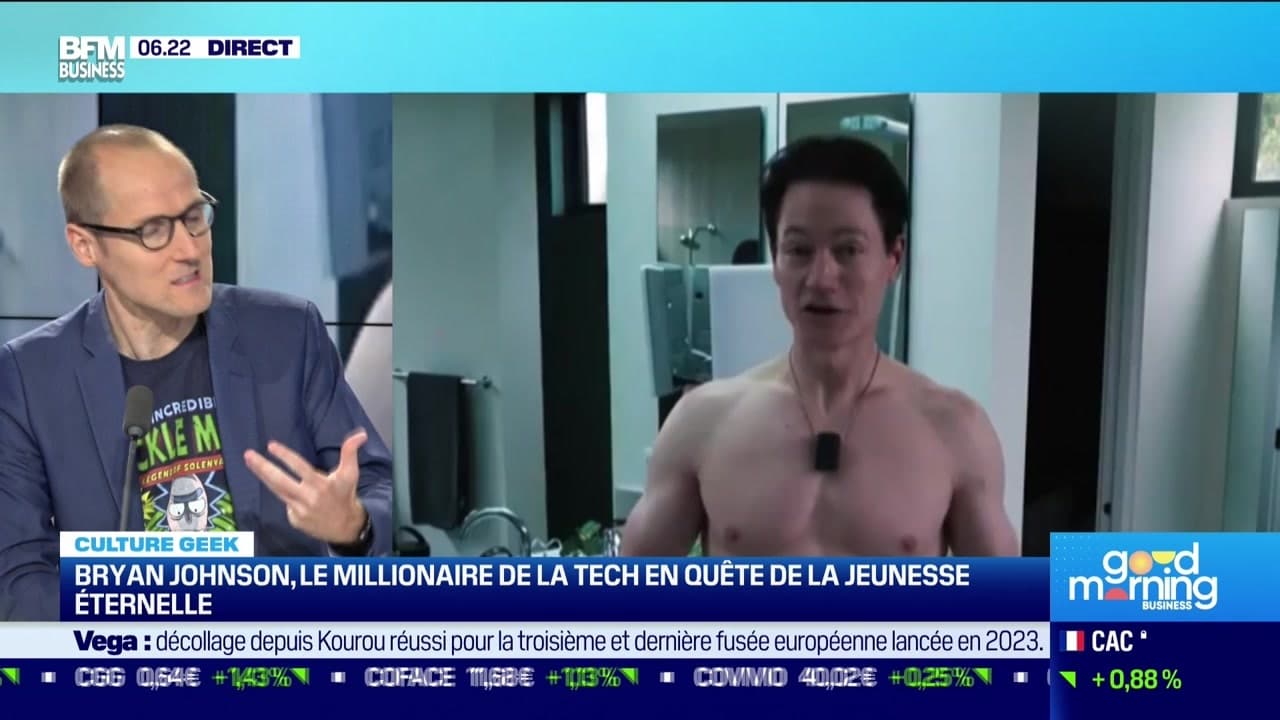 Culture Geek : Bryan Johnson, le millionnaire de la tech en quête de la jeunesse éternelle, par ...
