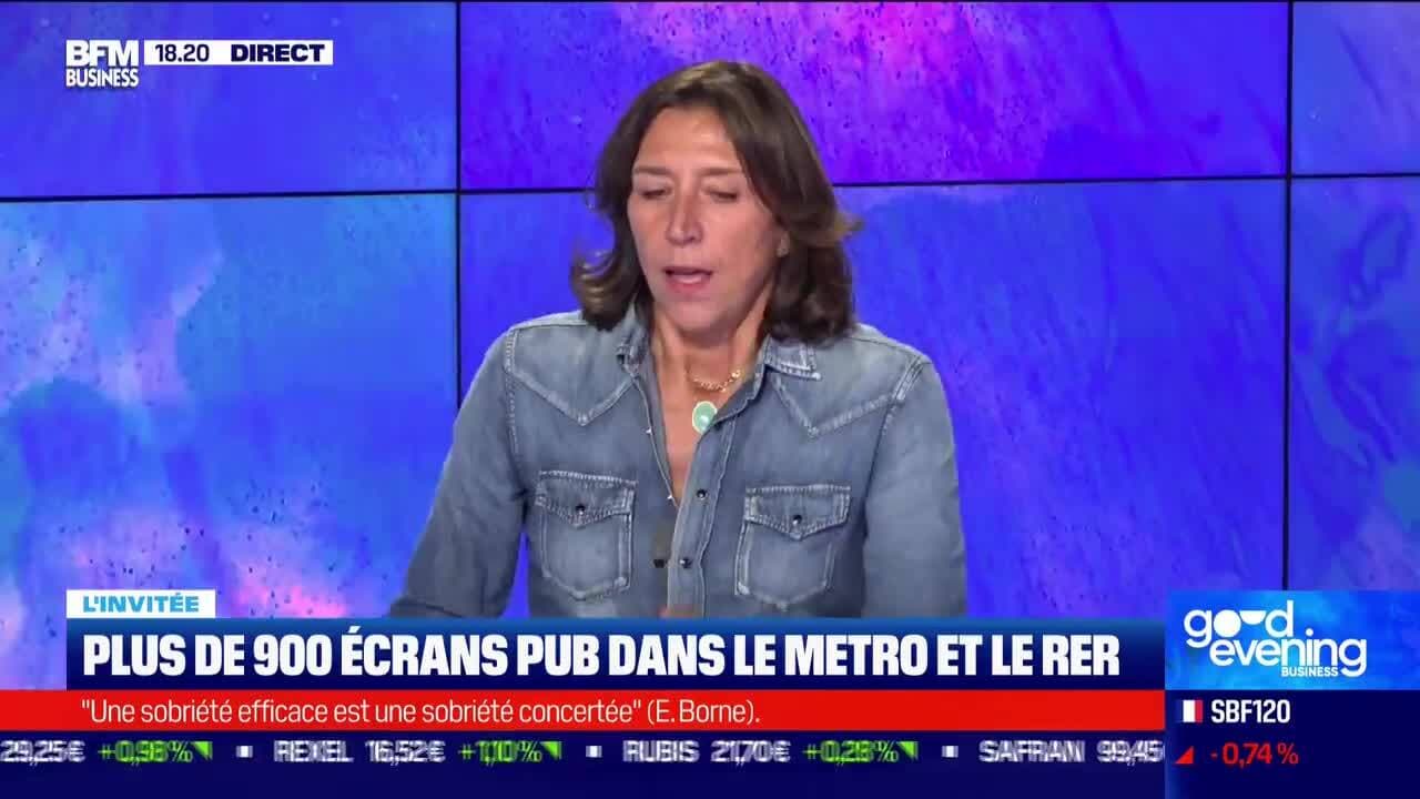 L'invité : Plus de 900 écrans pub dans le métro et le RER - 06/10