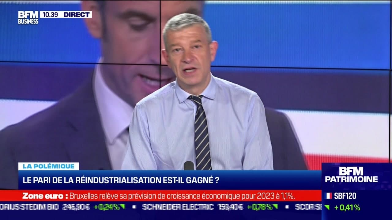 Nicolas Doze : Le pari de la réindustrialisation est-il gagné ? - 15/05
