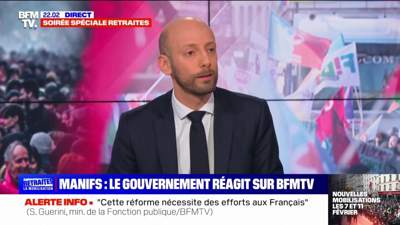 Stanislas Guerini Sur La Réforme Des Retraites Le Texte A Déjà Bougé