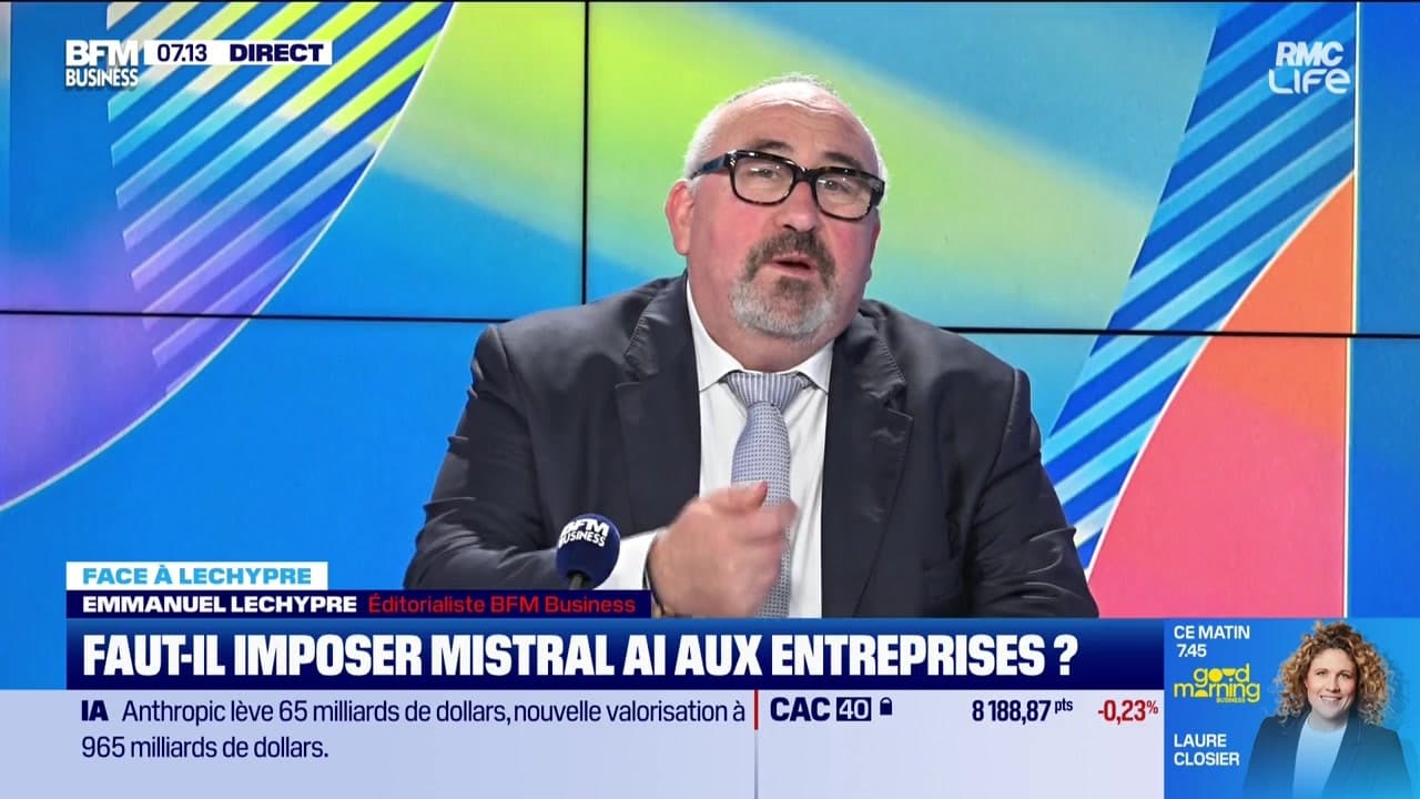 Emmanuel Lechypre face à Jean-Marc Daniel : Faut-il imposer Mistral AI ...