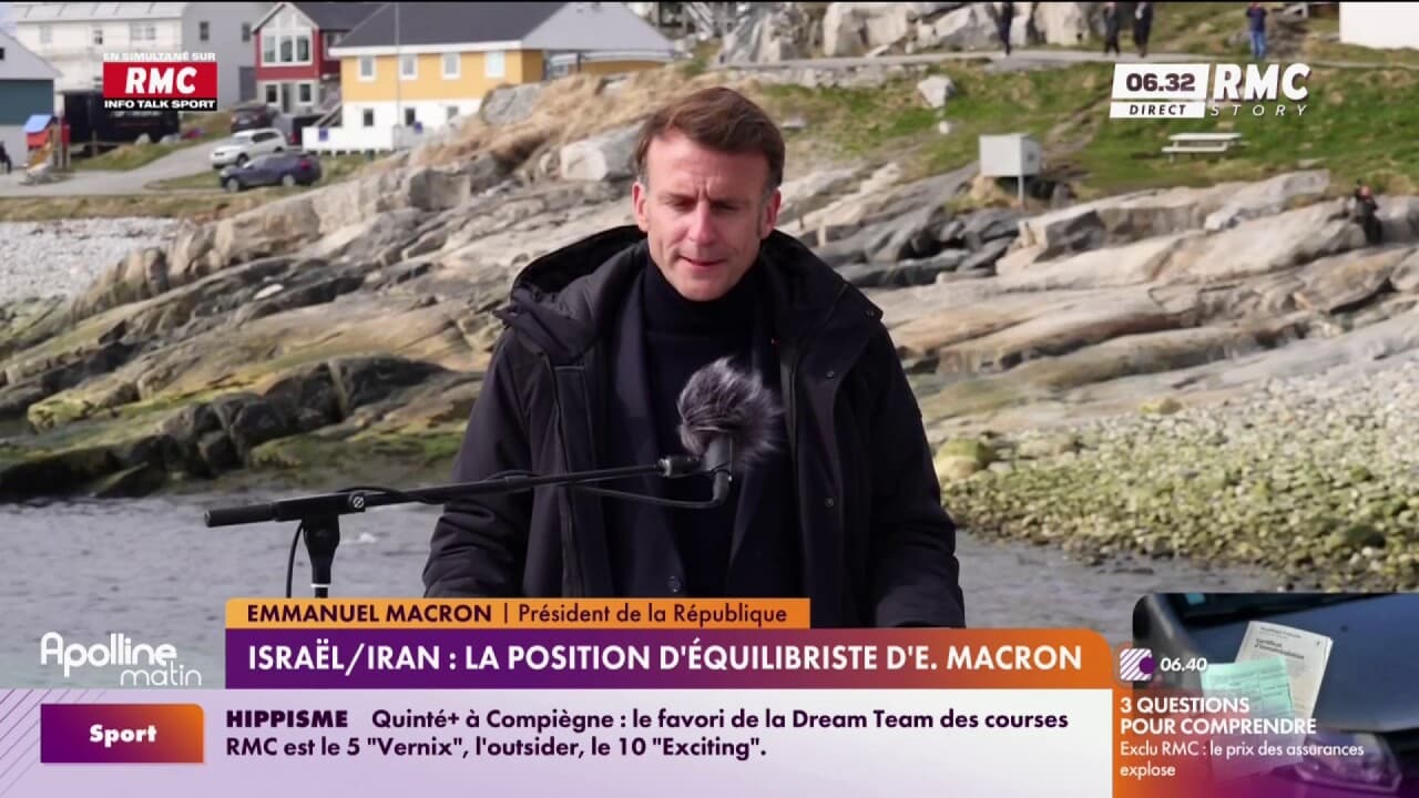 Israël/Iran: la position d'équilibriste d'Emmanuel Macron