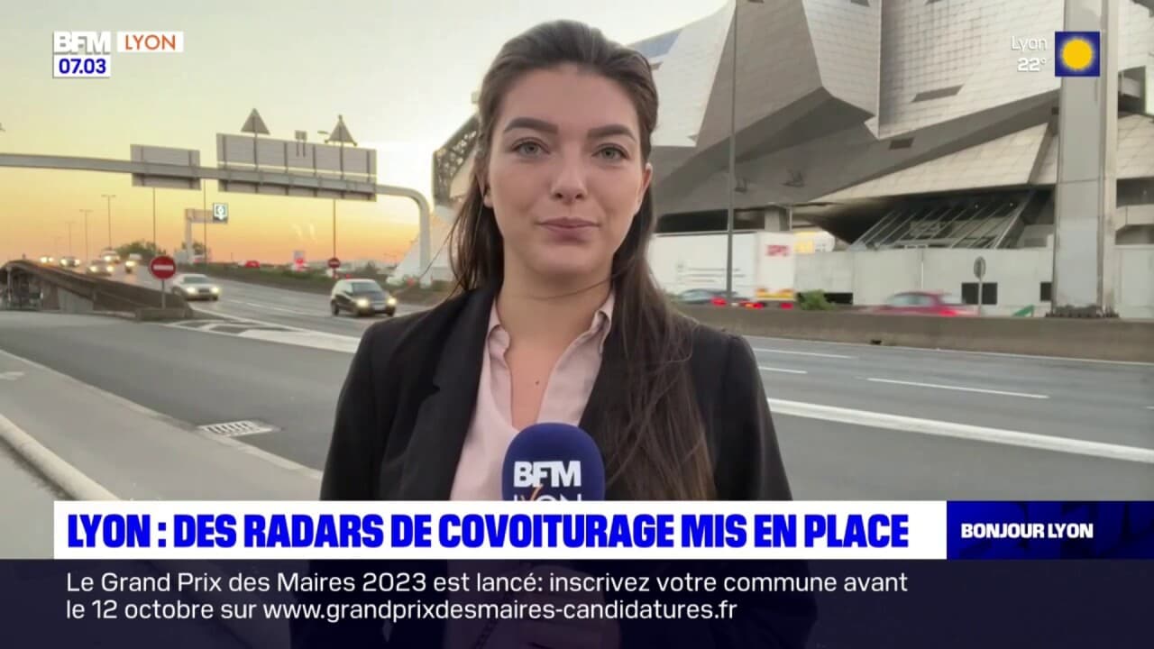 Lyon: des radars de covoiturage mis en place