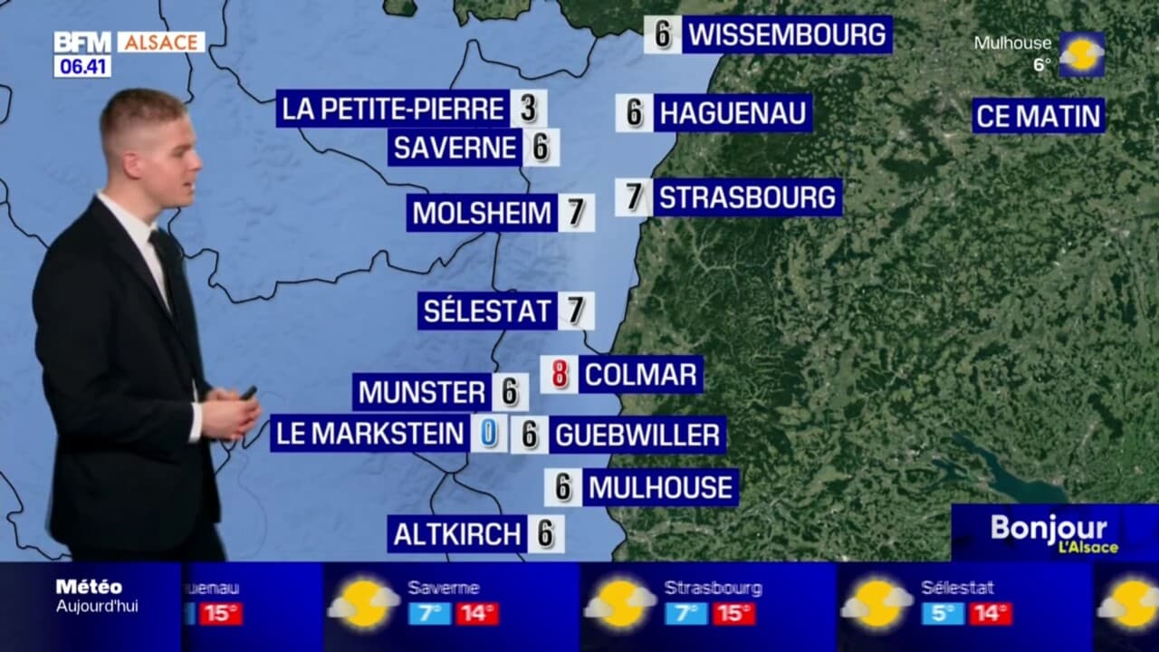 Météo: un après-midi ensoleillé, 14°C à Strasbourg
