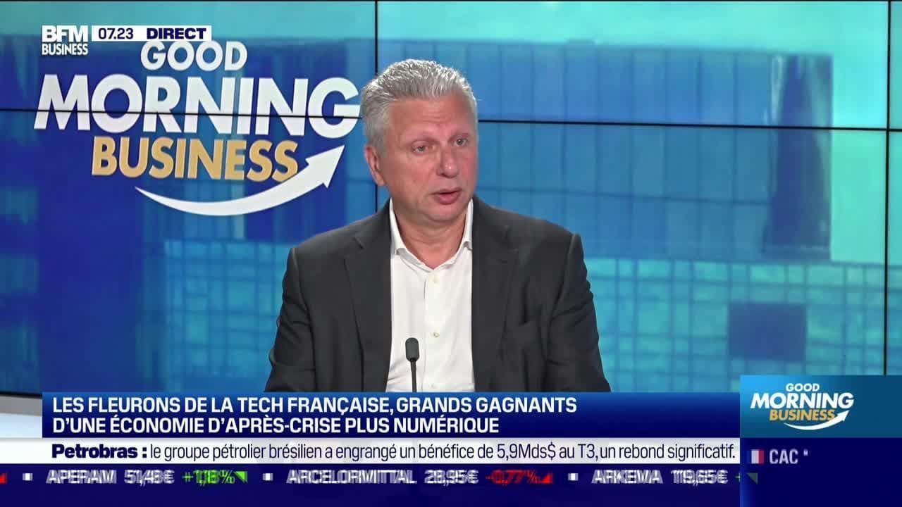 Aiman Ezzat (Capgemini) : Le cours de Bourse flambe et clôture à un ...