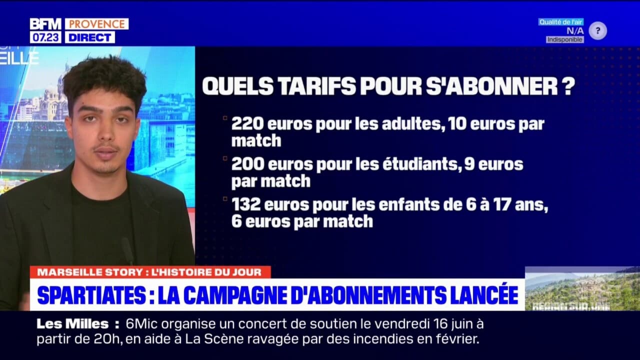 Marseille Story: la campagne d'abonnement des Spartiates officiellement ...