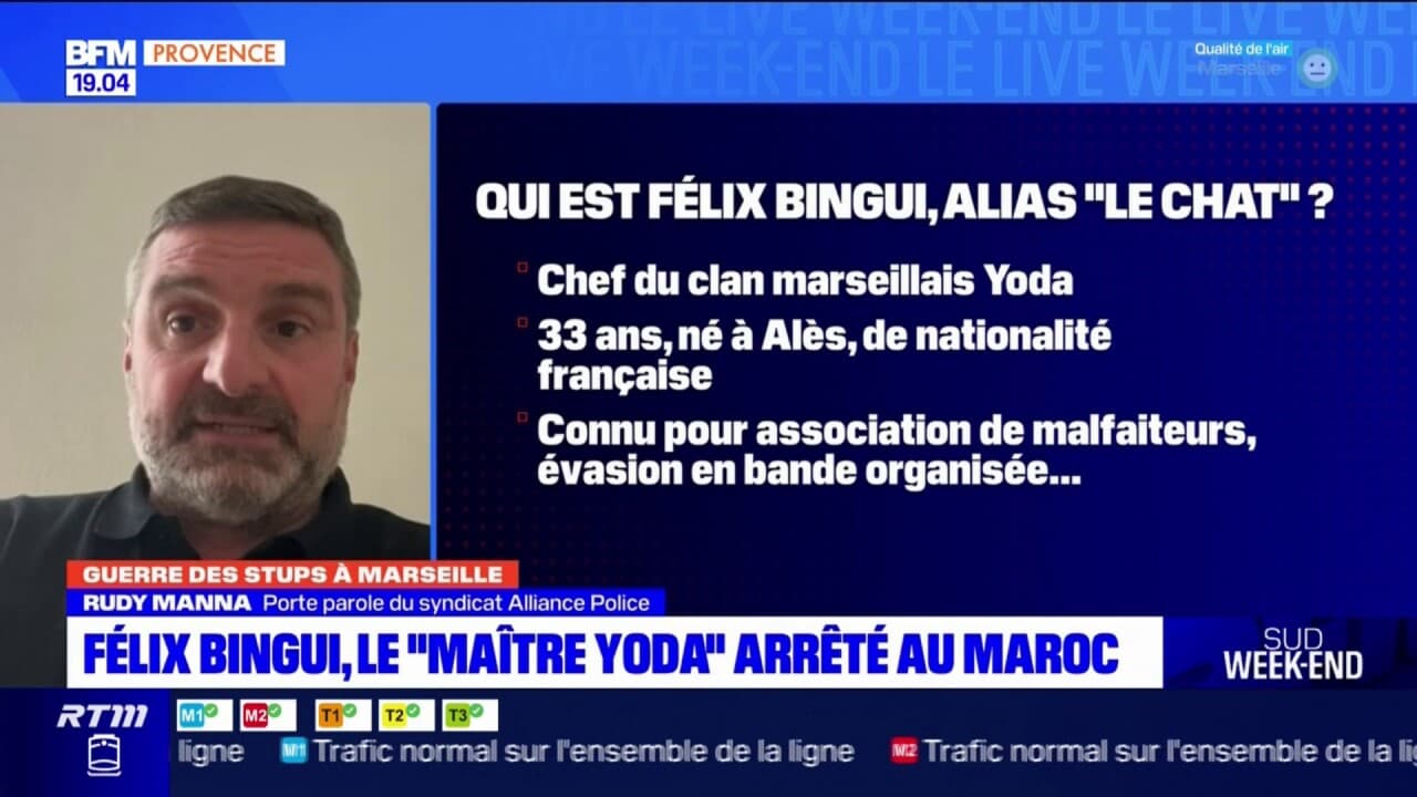Marseille: le narcotrafiquant Félix Bingui arrêté au Maroc