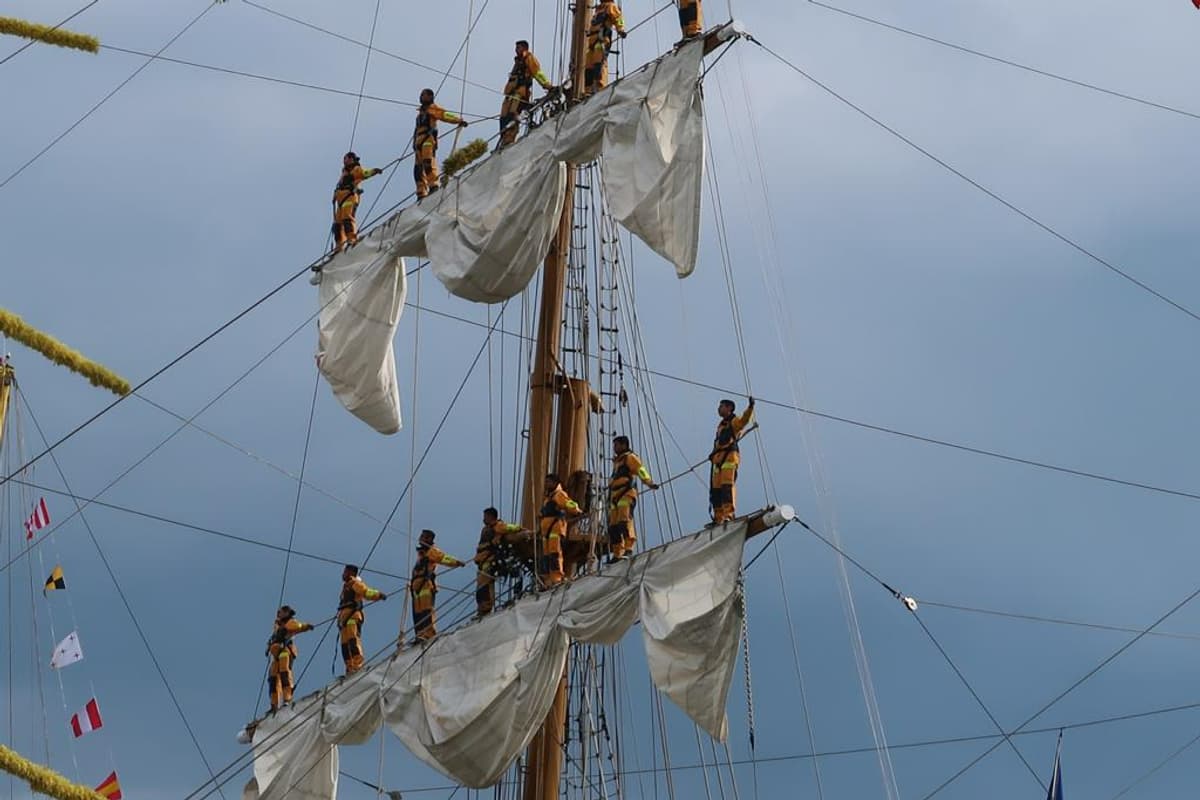 "Ça vaut le déplacement": malgré la pluie, la Grande Parade de l'Armada ...