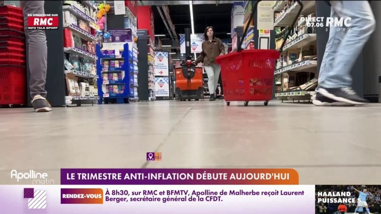 Le trimestre anti-inflation débute ce mercredi