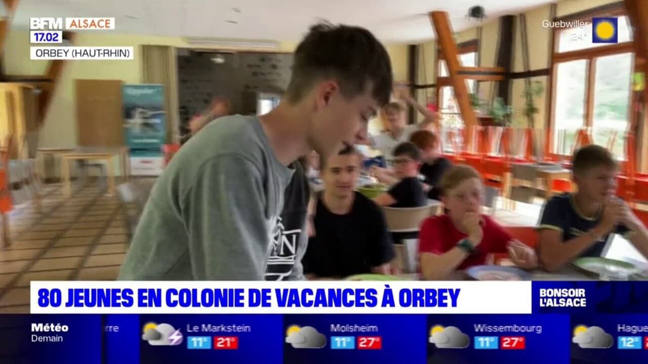 Orbey: 80 jeunes en colonie de vacances pour cet été