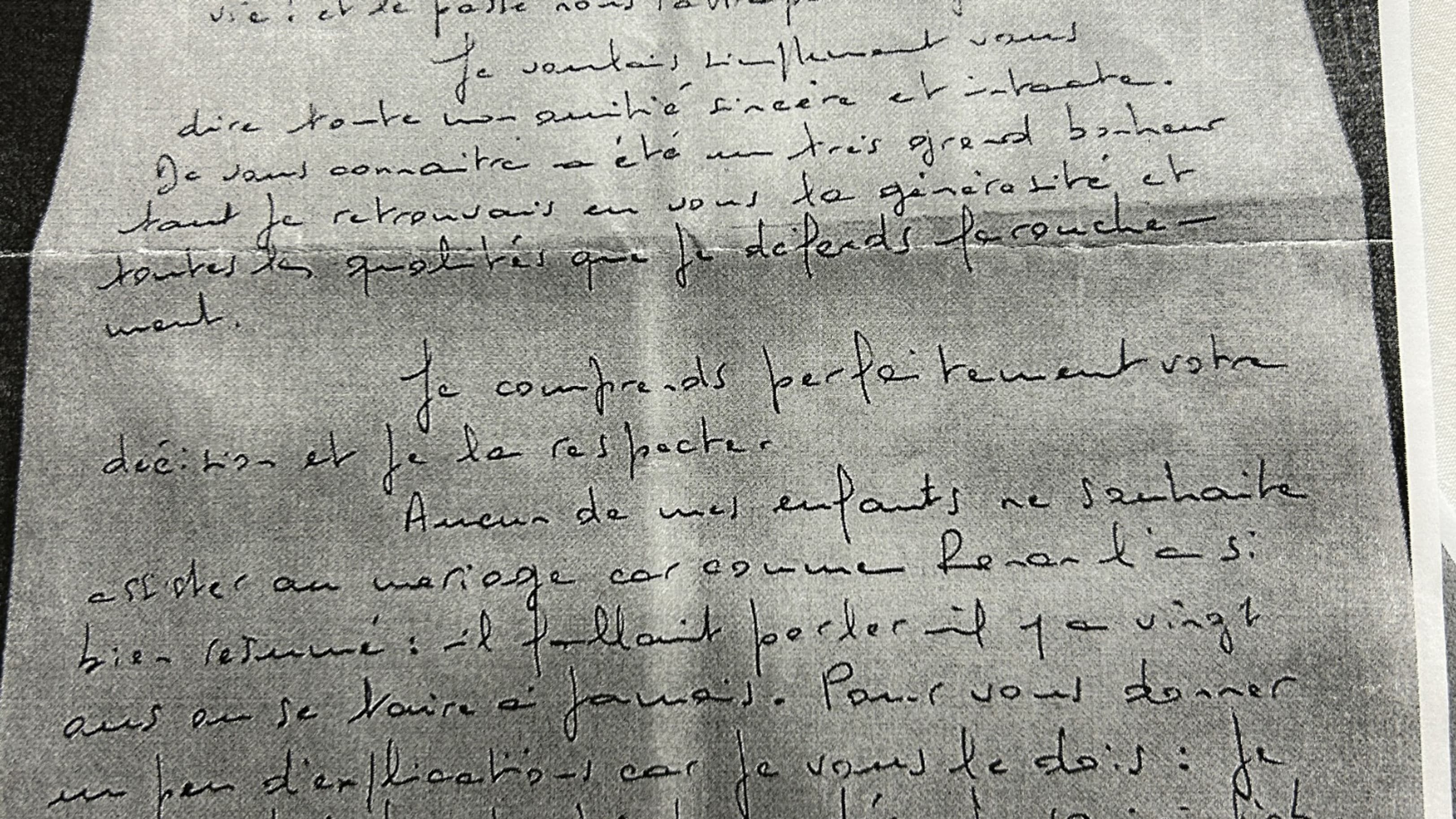 EXCLU RMC. La lettre qui contredit la version de l'ex-épouse de Joël Le ...