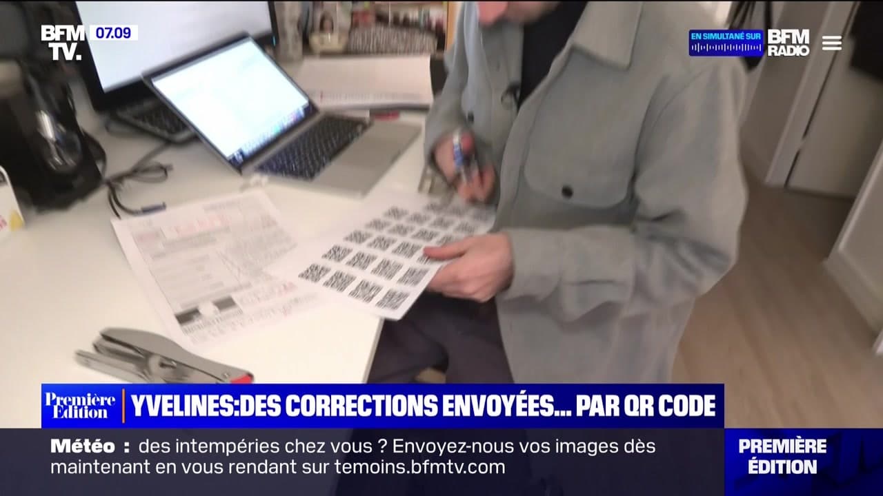 Yvelines : des corrections envoyées... par QR Code - 27/11