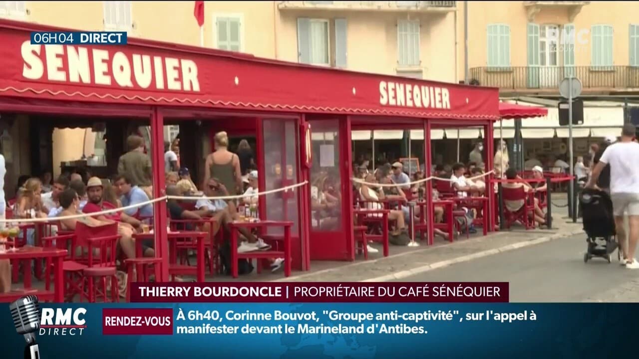 Le café Sénéquier à Saint-Tropez ferme après la détection de deux cas ...
