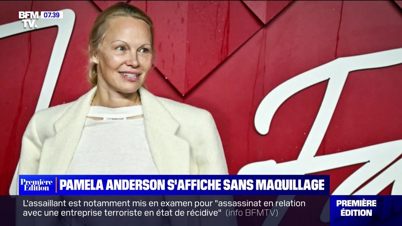 L'image du jour : Pamela Anderson s'affiche sans maquillage - 07/12