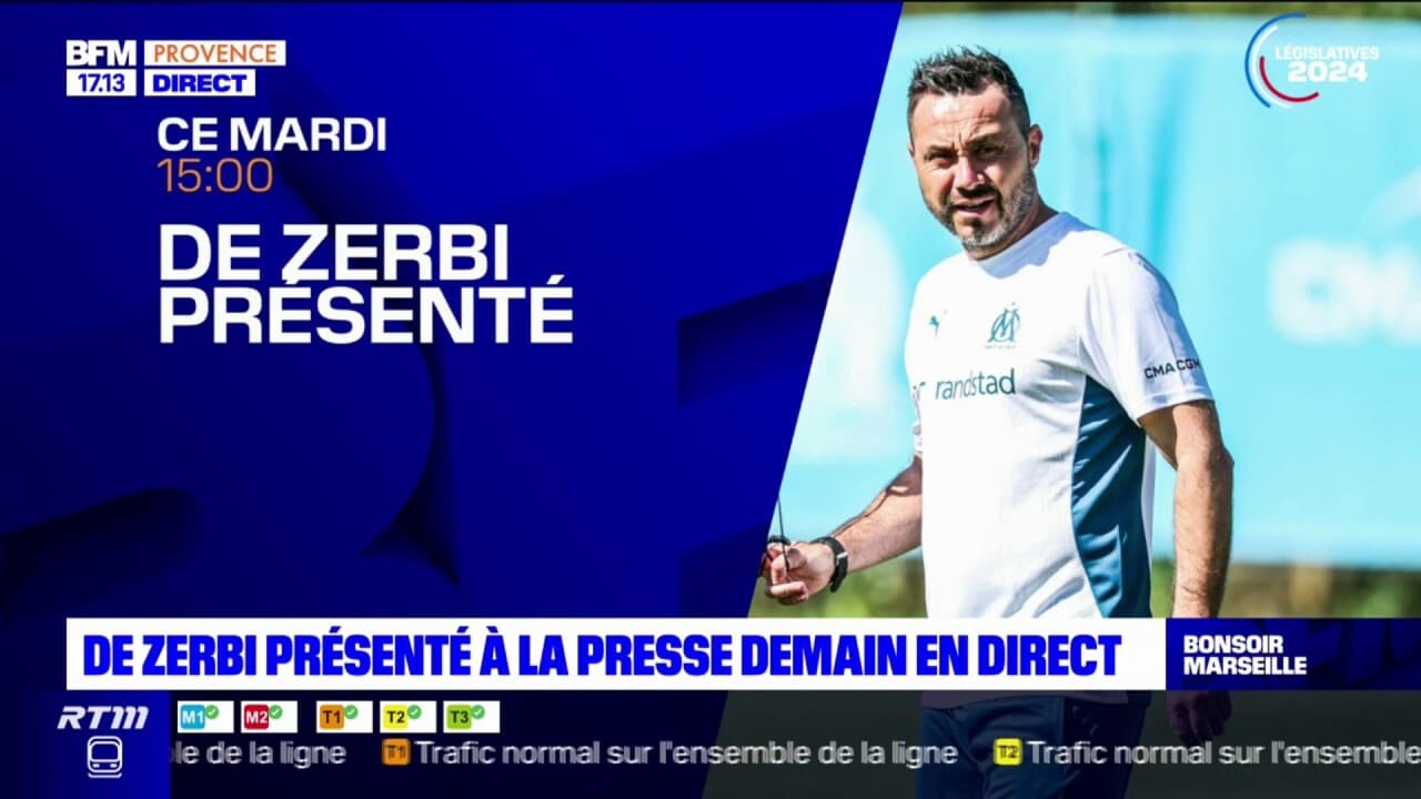 OM: Roberto De Zerbi a dirigé sa première séance d'entraînement