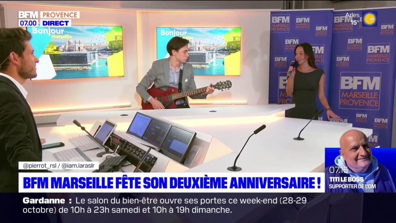 BFM Marseille Provence fête son deuxième anniversaire