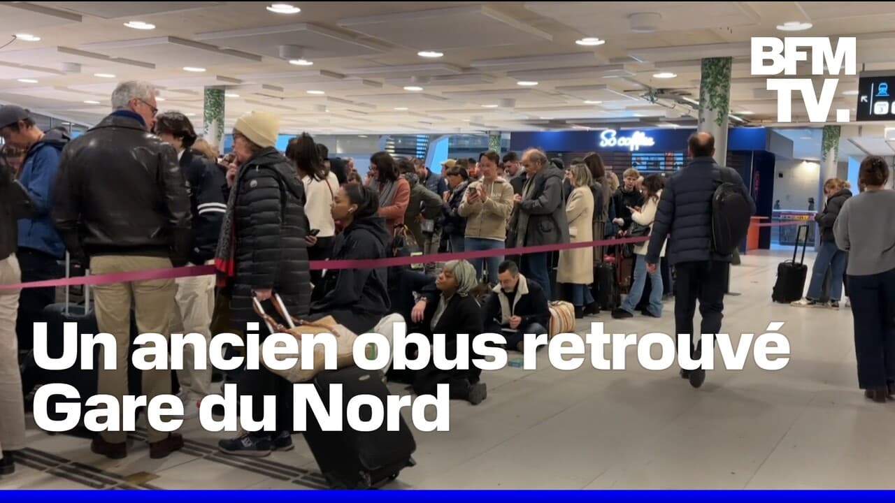 Gare du Nord: le trafic interrompu après la découverte d'une bombe de ... Gare du Nord: le trafic interrompu après la découverte d'une bombe de ...
