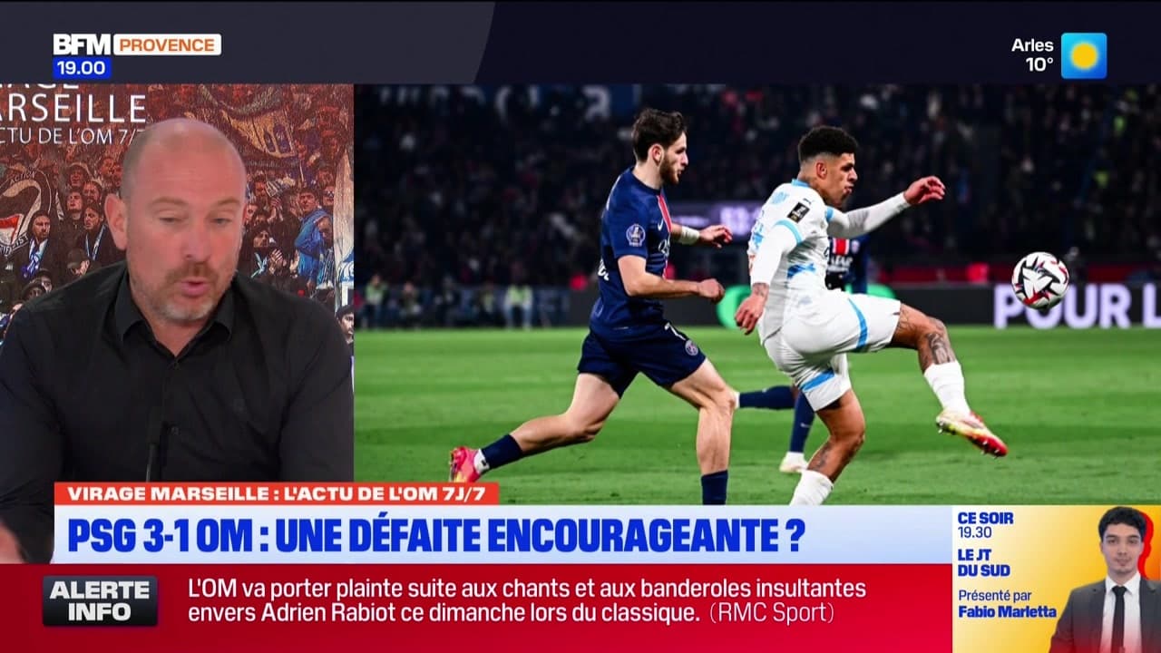 Virage Marseille du lundi 17 mars - PSG 3-1 OM : une défaite encourageante