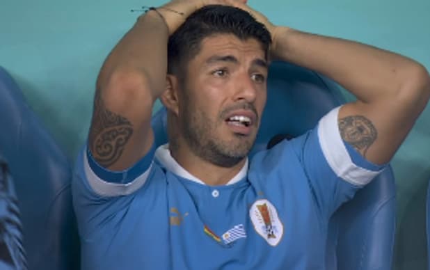 Coupe du monde: les images fortes de Suarez, qui fond en larmes en ...