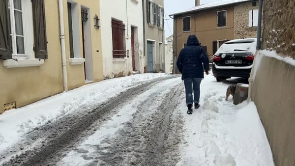 Rhône: 5 à 10 cm de neige sont tombés sur les monts du Lyonnais
