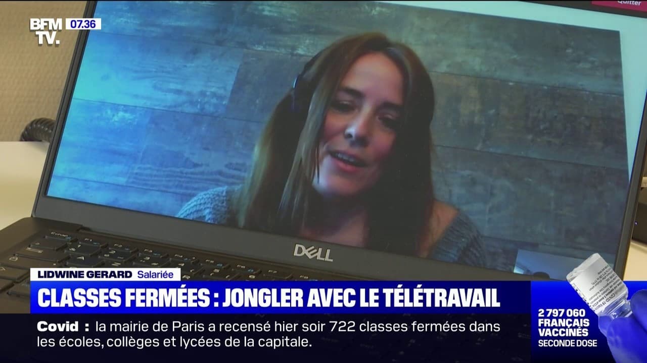 Classes fermées: vers plus de télétravail pour les parents