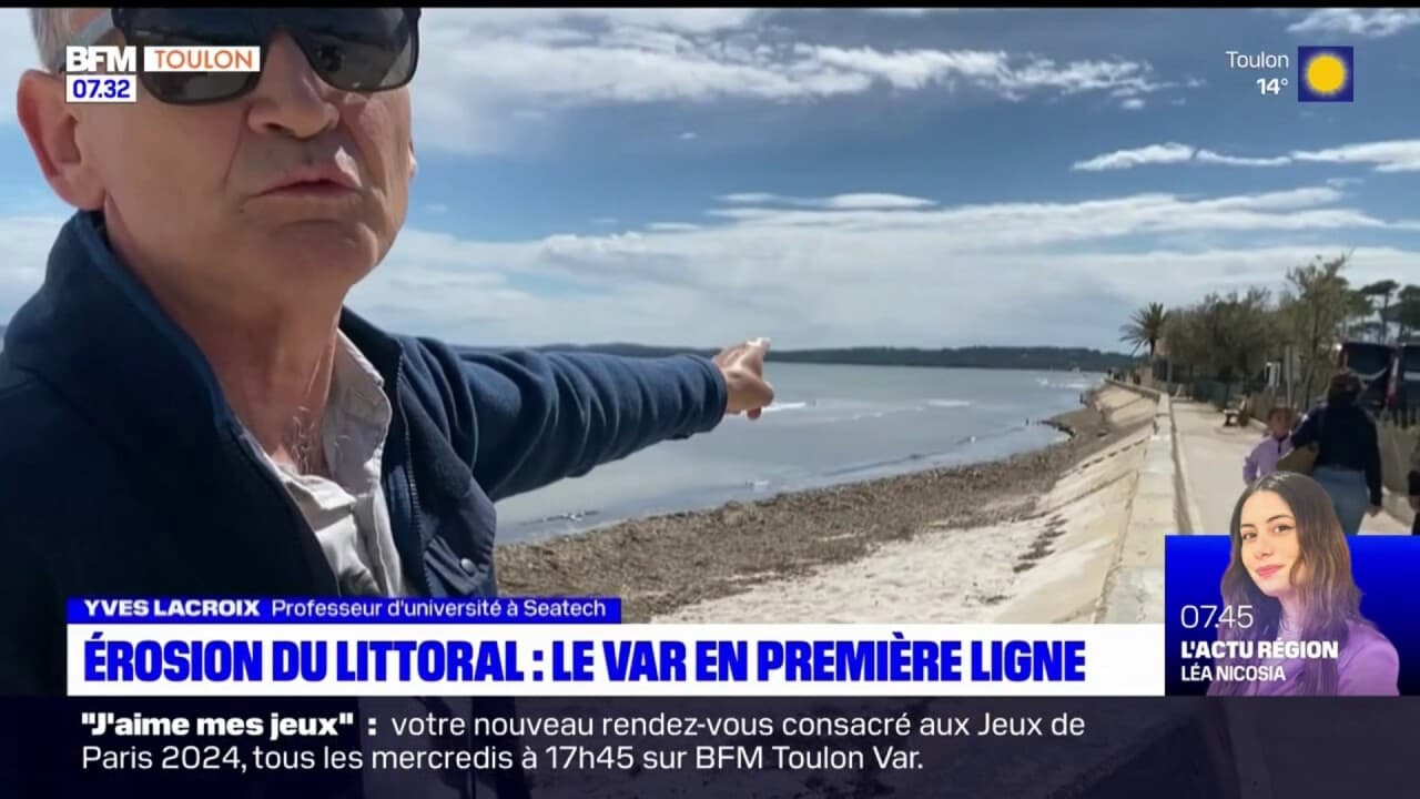 Plus de 400 logements varois menacés par l'érosion du littoral en 2050