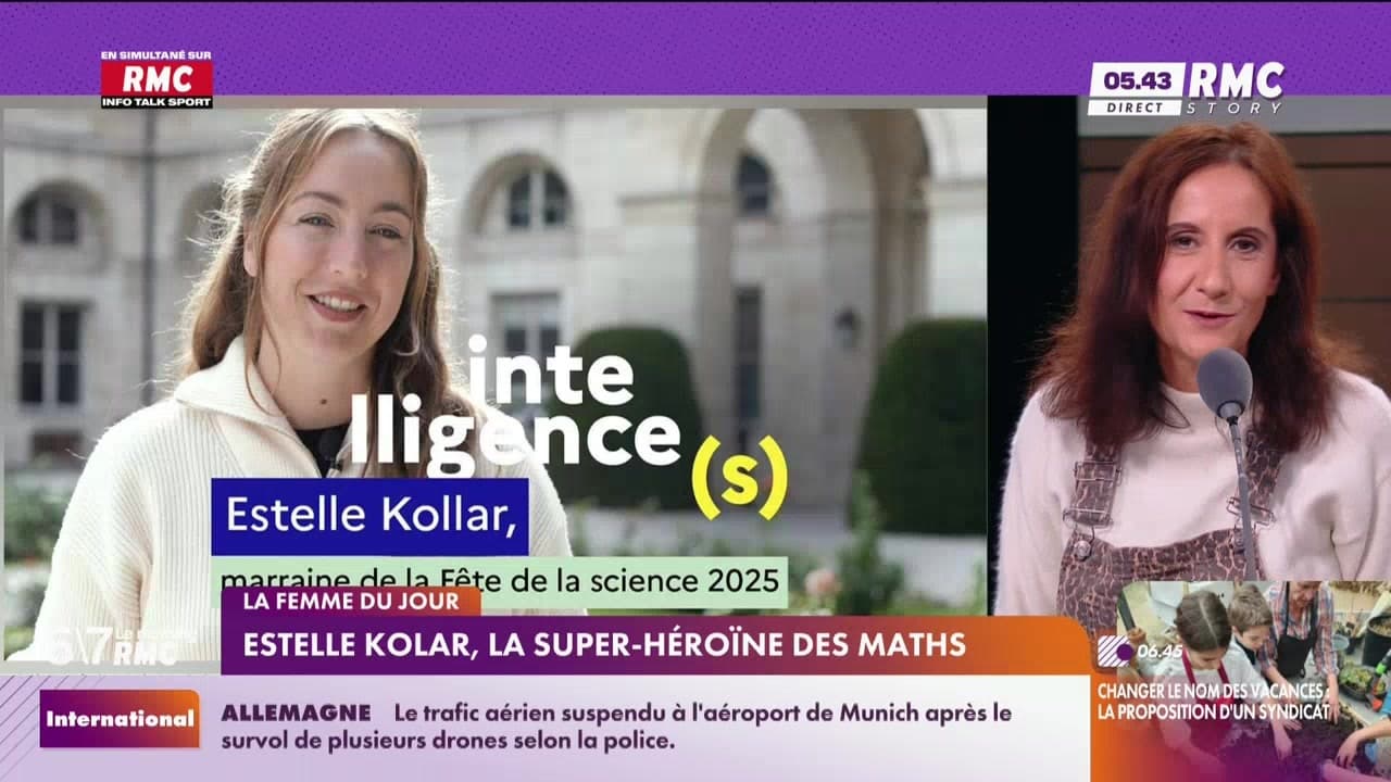 Le Portrait de Virginie Phulpin : Estelle Kollar, la super-héroïne des maths - 03/10