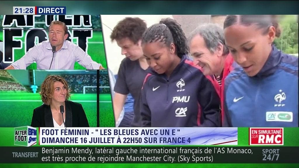 After Foot du jeudi 13/07 – Partie 3/7 - L'interview de Marinette Pichon