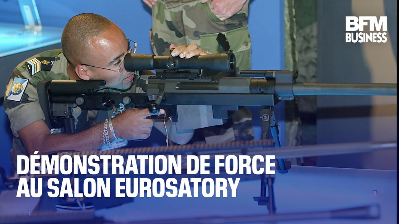 Démonstration de force au salon Eurosatory