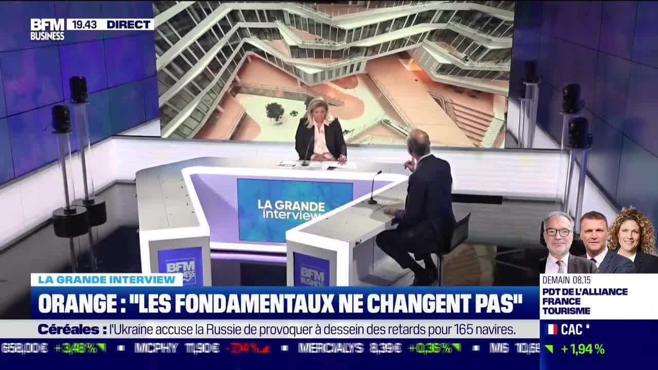 La grande interview : Orange confirme ses objectifs pour 2022 - 25/10