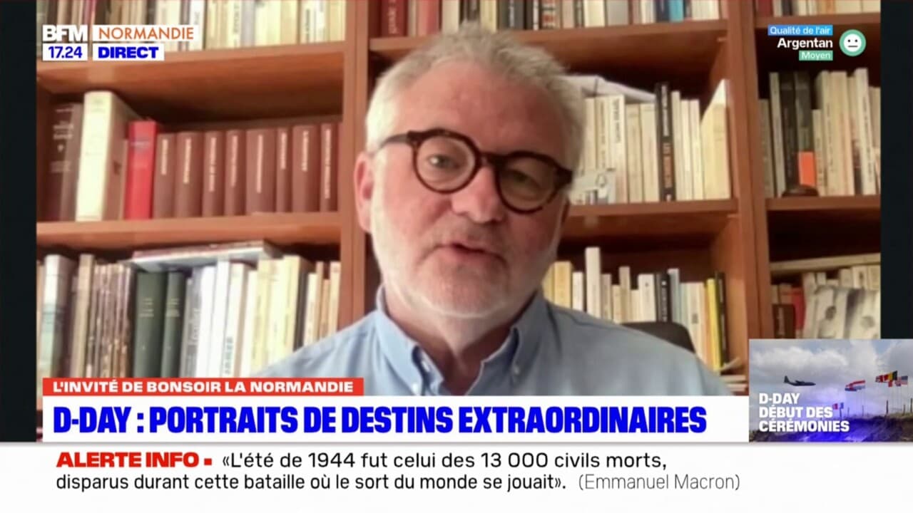 Philippe Bertin, auteur de "44 destins extraordinaire du jour J - tome ...