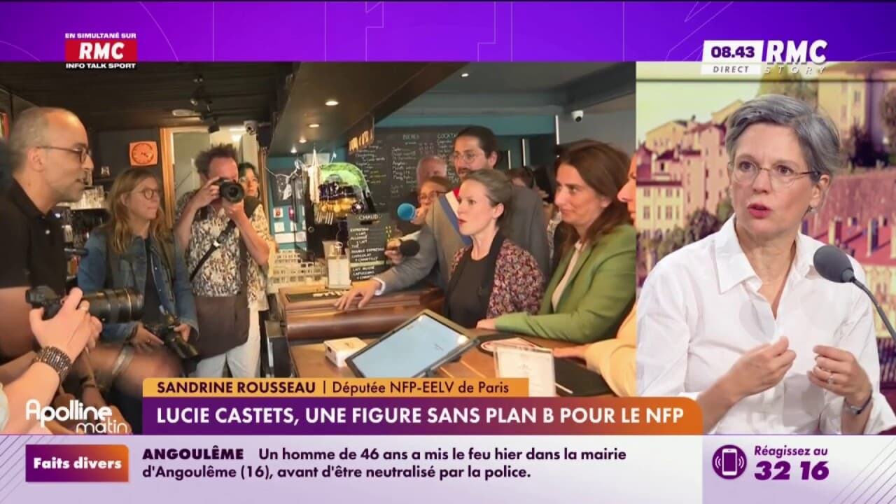 Lucie Castes, Première ministre : "Il n'y a pas d'autres solutions ...