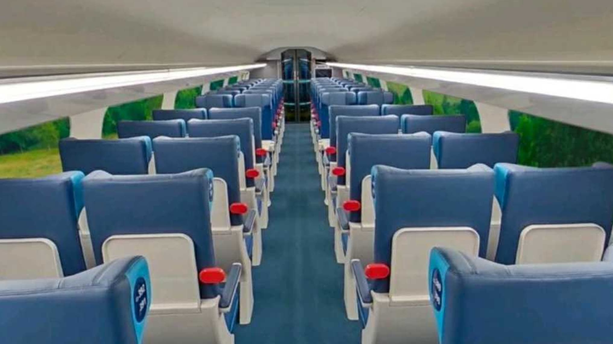 SNCF: le nouvel intérieur des TGV Ouigo se dévoile un peu