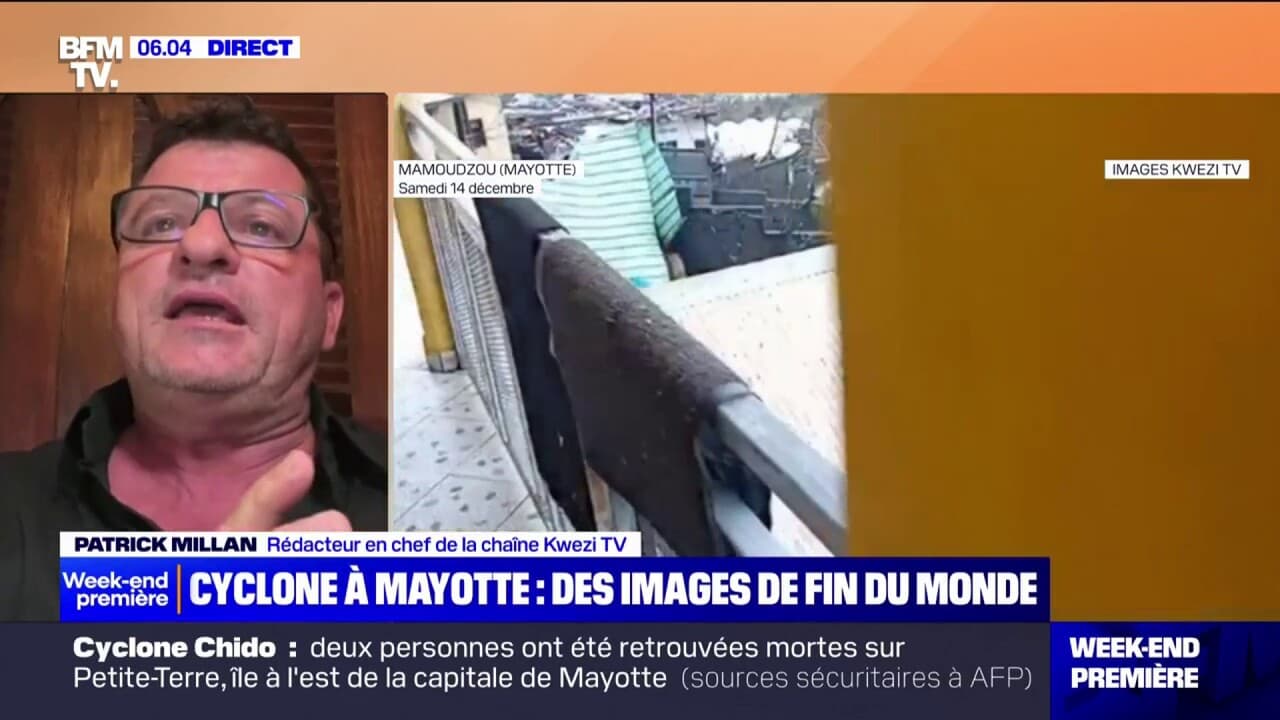 Cyclone Chido à Mayotte: "La totalité de l'habitat précaire a été ...