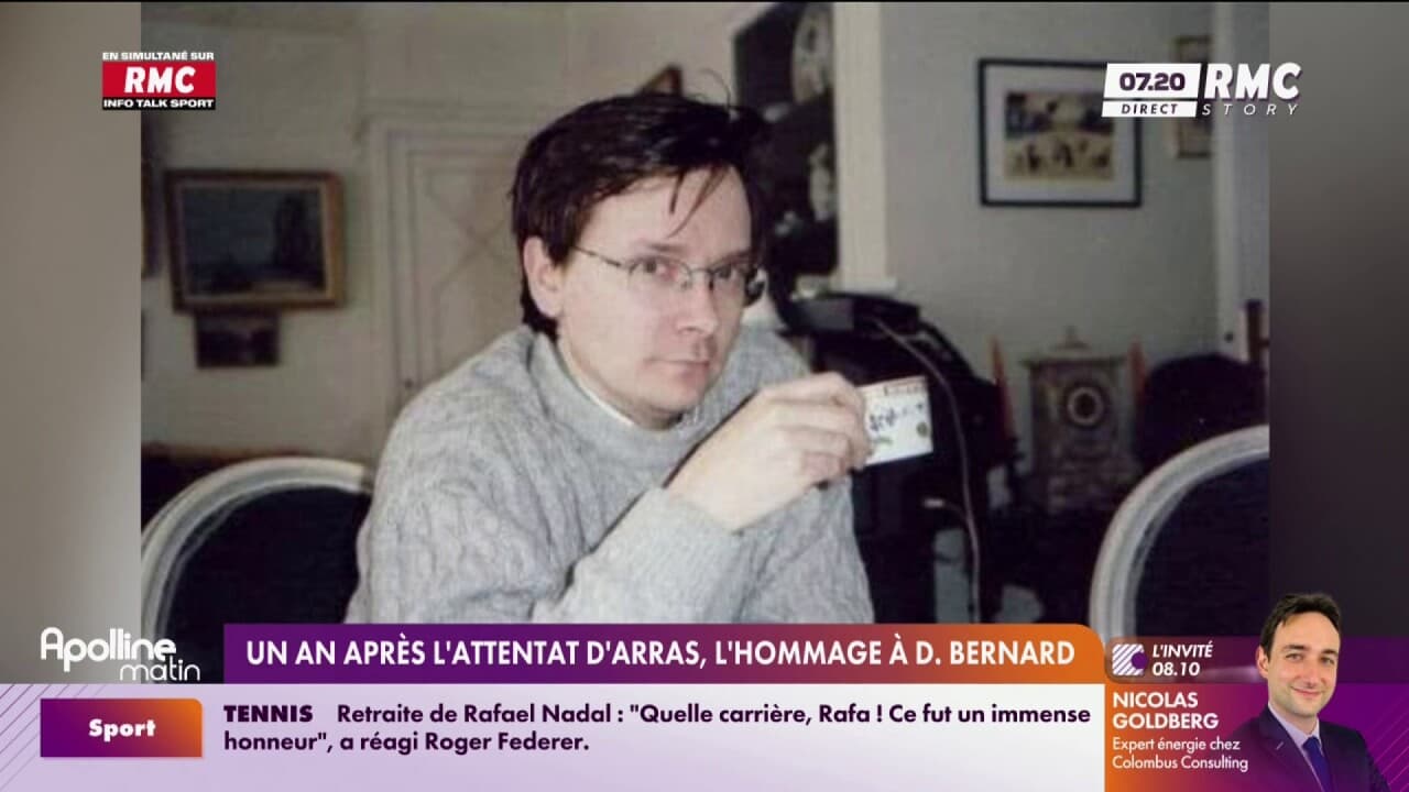 Un an après l'attentat d'Arras, l'hommage à Dominique Bernard