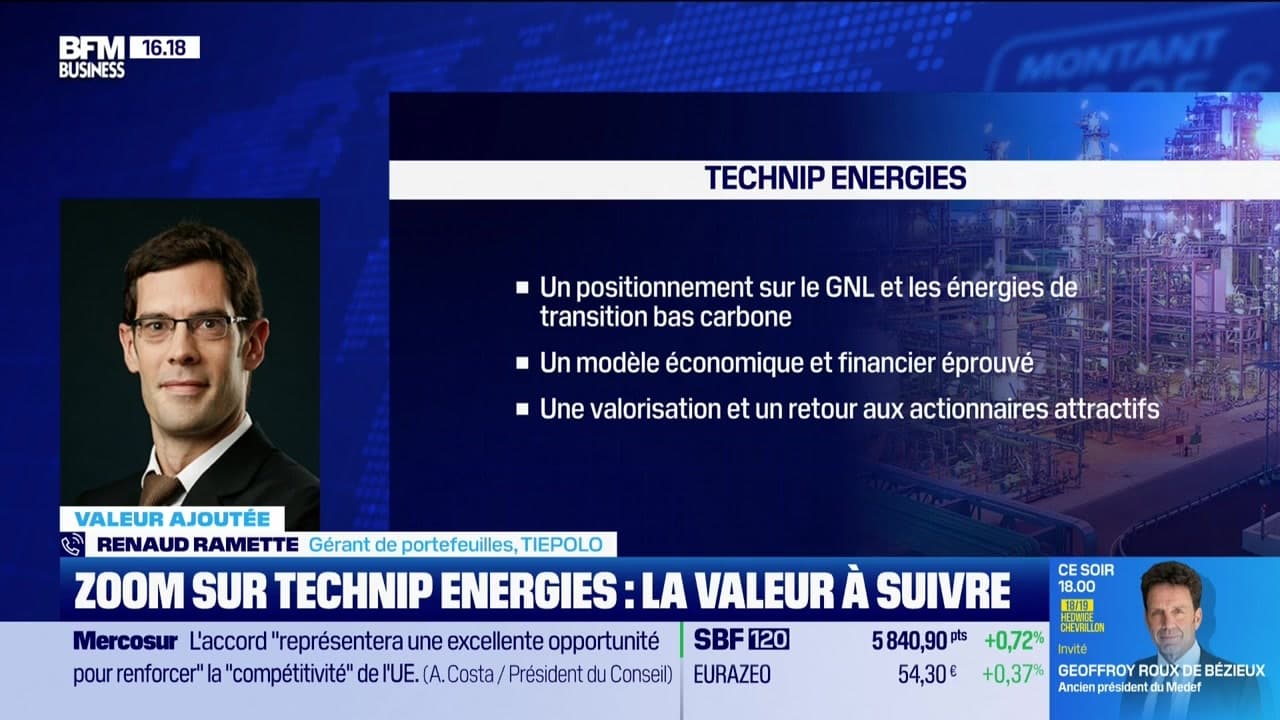 Valeur ajoutée : Ils apprécient Technip Energies - 03/09