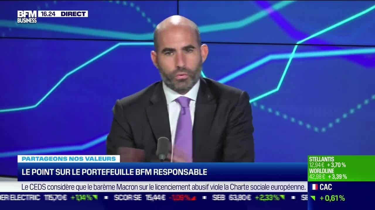 Partageons nos valeur : point sur le Portefeuille BFM responsable - 26/09